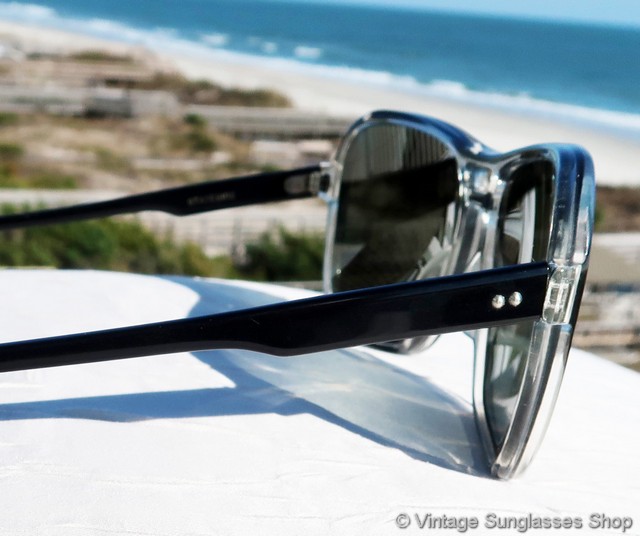 Ray-Ban Stateside Black and Clear G-31 Mirrored Sunglasses