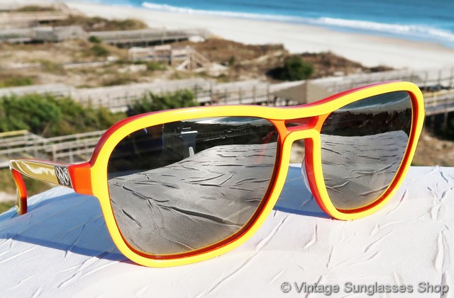 Ray-Ban Stateside Yellow and Orange G-31 Olympics Sunglasses