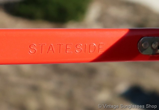 Ray-Ban Stateside Yellow and Orange G-31 Olympics Sunglasses