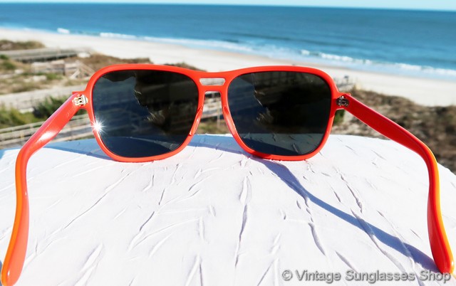 Ray-Ban Stateside Yellow and Orange G-31 Olympics Sunglasses