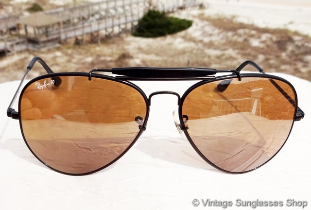 Ray-Ban W0511 50th Anniversary General Black Chrome RB-50 Sunglasses