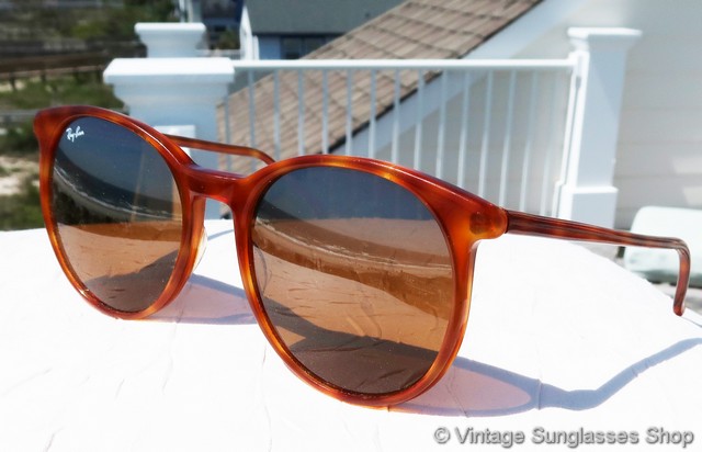 Ray-Ban W0372 Traditionals Style C Tortoise Shell Mirrored Sunglasses