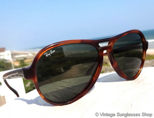 Ray-Ban L1615 Vagabond Tortoise Shell Sunglasses