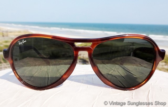 Ray-Ban L1615 Vagabond Tortoise Shell Sunglasses