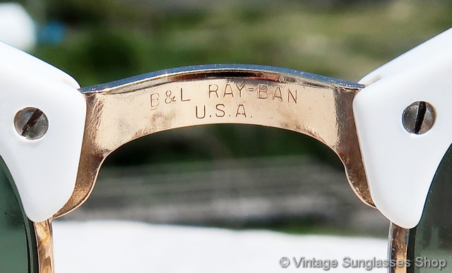 Ray-Ban W0388 Clubmaster White Sunglasses