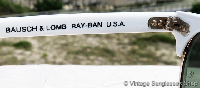 Ray-Ban W0388 Clubmaster White Sunglasses