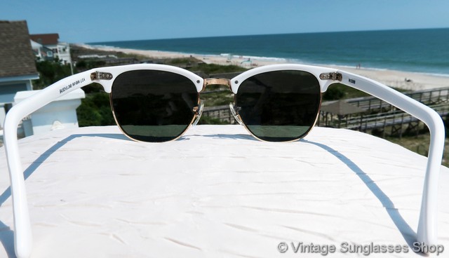 Ray-Ban W0388 Clubmaster White Sunglasses