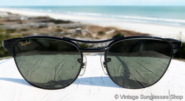 Ray-Ban W1302 Signet II Black Chrome Sunglasses