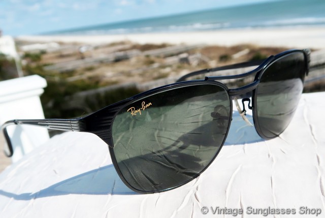 Ray-Ban W0669 Signet Black Chrome Sunglasses