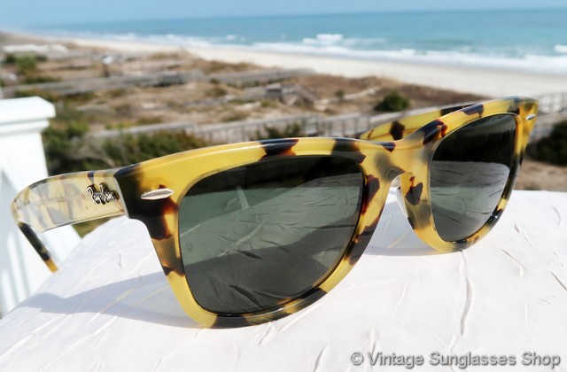 Ray-Ban W0893 Wayfarer II Yellow Tortoise Shell Sunglasses