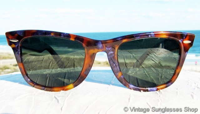 Ray-Ban W1213 Wayfarer Limited Edition Purple Tortoise Sunglasses