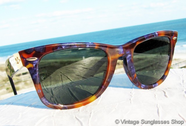 Ray-Ban W1213 Wayfarer Limited Edition Purple Tortoise Sunglasses