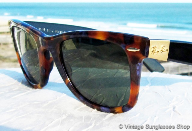 Ray-Ban W1213 Wayfarer Limited Edition Purple Tortoise Sunglasses