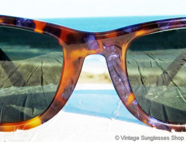 Ray-Ban W1213 Wayfarer Limited Edition Purple Tortoise Sunglasses