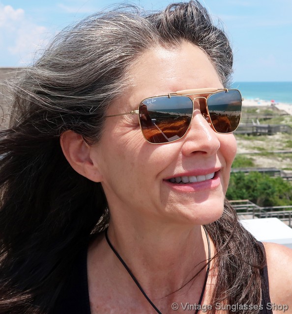 Ray-Ban W1348 Caravan Double Gradient Mirror Sunglasses