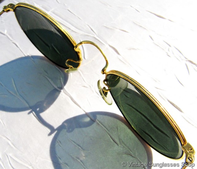 Ray-Ban W1573 Round Metal Arista Sunglasses