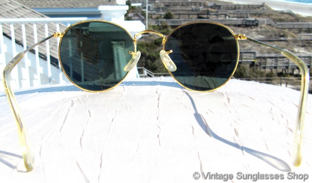 Ray-Ban W1573 Round Metal Arista Sunglasses