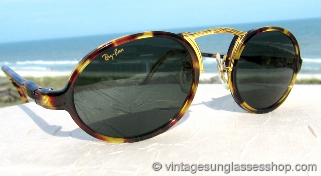 Ray-Ban W1746 Cheyenne Oval 3 Tortoise Shell Sunglasses