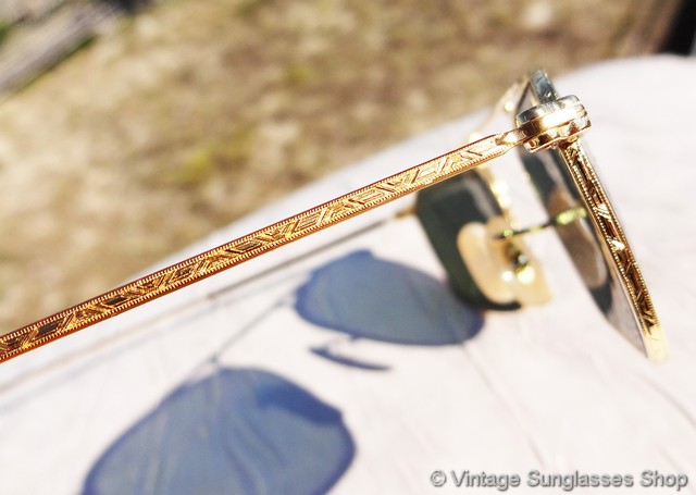 Ray-Ban W2001 Vintage Square Sunglasses