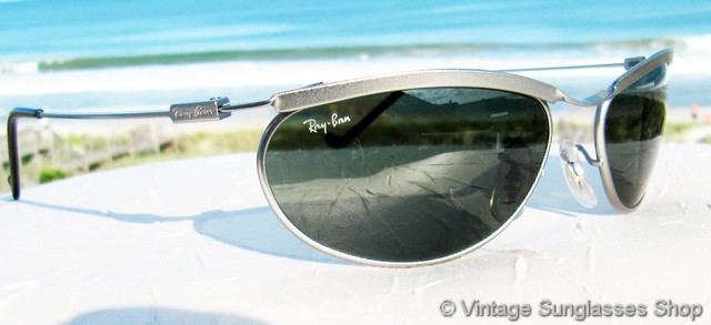 Ray-Ban W2570 Orbs Predator New Deco Metal Oval Gunmetal Sunglasses
