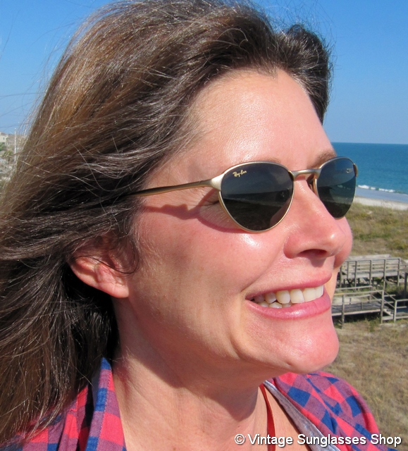 Ray-Ban W2844 Highstreet Metal Tea Cup Sunglasses