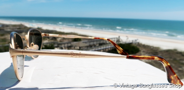 Ray-Ban W2844 Highstreet Metal Tea Cup Sunglasses