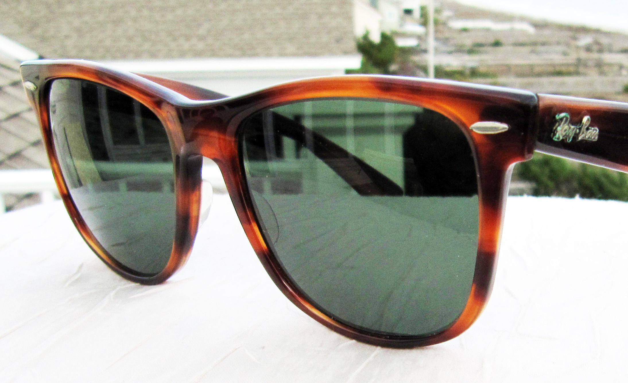 Ray-Ban L1725 Wayfarer II Tortoise Shell Sunglasses