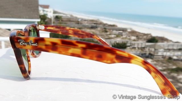 Ray-Ban Wayfarer Tiger Tortoise Shell RB-3 Sunglasses