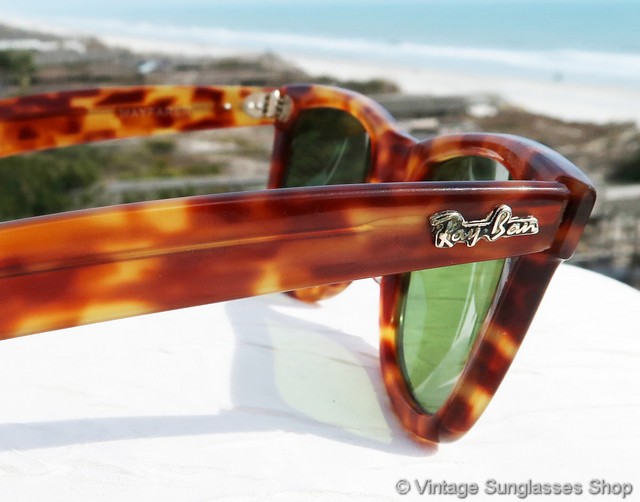 Ray-Ban Wayfarer Tiger Tortoise Shell RB-3 Sunglasses