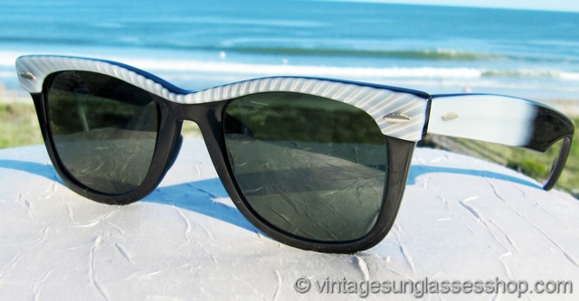 Ray-Ban Wayfarer White Moonstone Fade Sunglasses