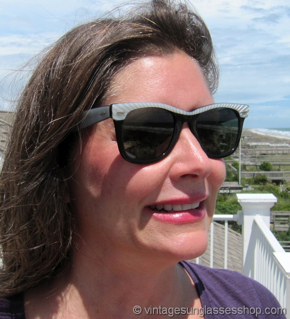 Ray-Ban Wayfarer White Moonstone Fade Sunglasses