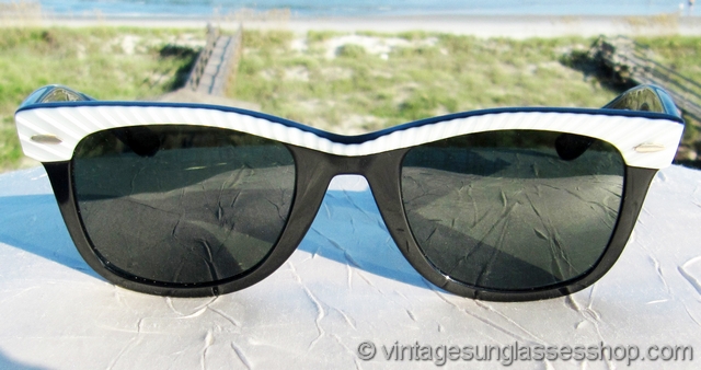 Ray-Ban Wayfarer White Moonstone Fade Sunglasses