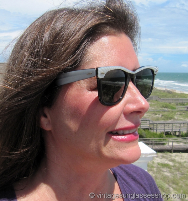 Ray-Ban Wayfarer White Moonstone Fade Sunglasses