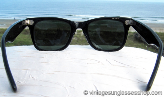 Ray-Ban Wayfarer White Moonstone Fade Sunglasses