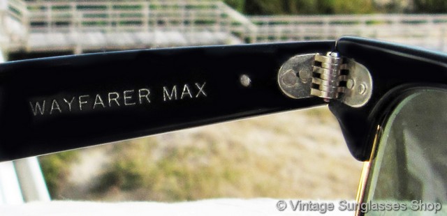 Ray-Ban W1272 Black Wayfarer Max Sunglasses