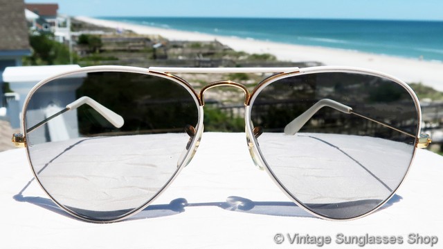 Ray-Ban W0331 White Flying Colors Changeables Sunglasses