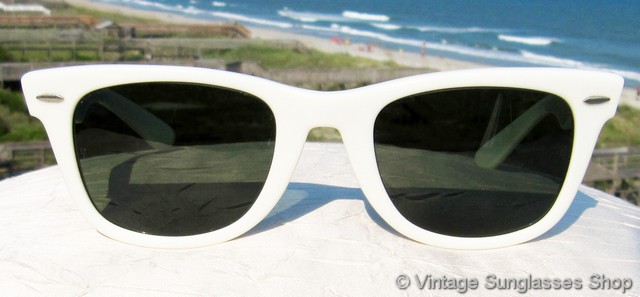 Ray-Ban White Wayfarer Sunglasses