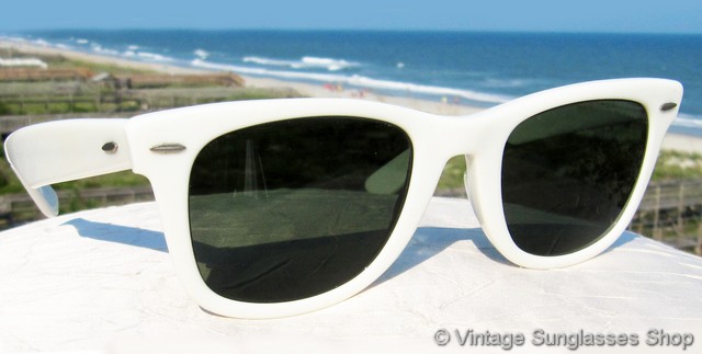 Ray-Ban White Wayfarer Sunglasses