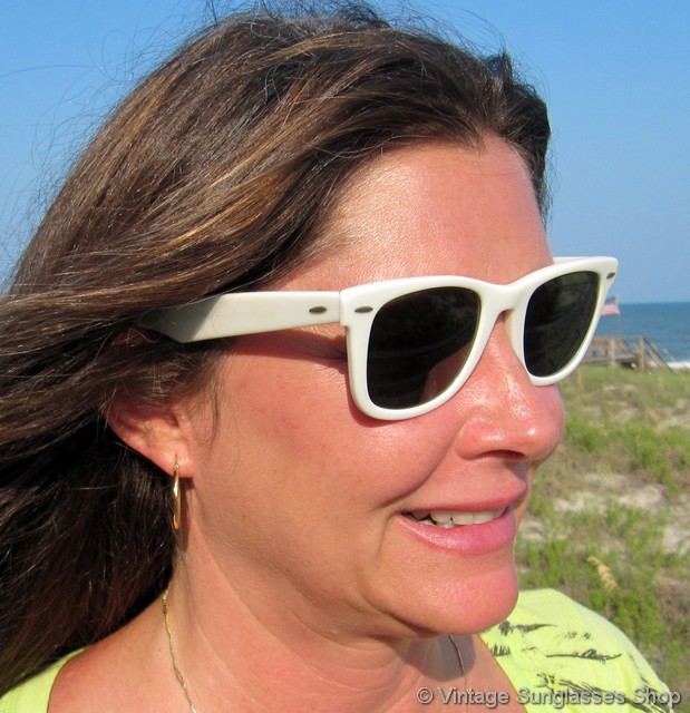 Ray-Ban White Wayfarer Sunglasses