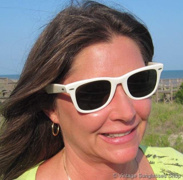 Ray-Ban White Wayfarer Sunglasses