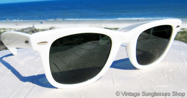 Ray-Ban White Wayfarer Sunglasses