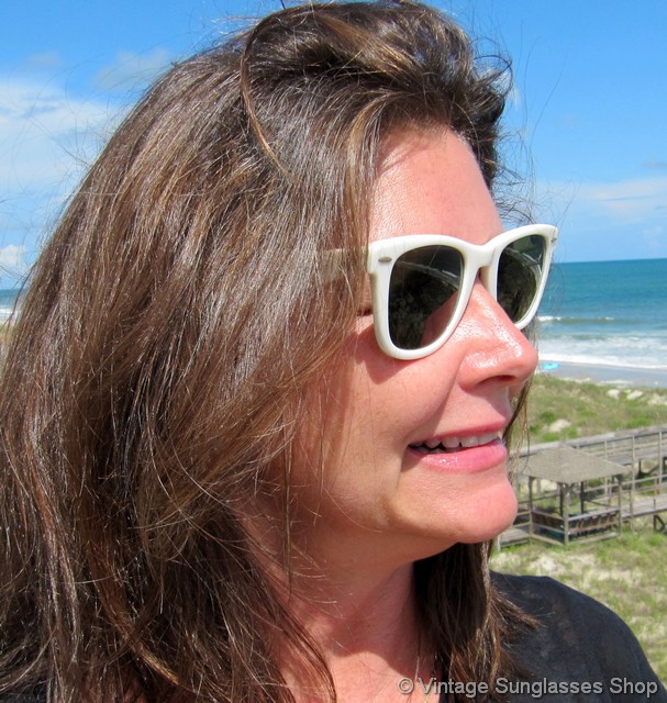 Ray-Ban White Wayfarer Sunglasses