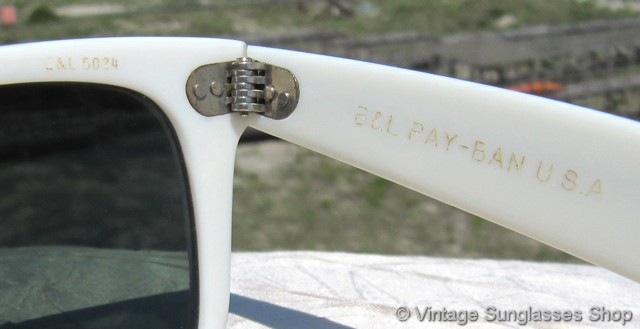 Ray-Ban White Wayfarer Sunglasses