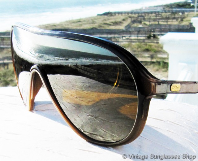 Bausch & Lomb Ray-Ban Wings Brown Double Gradient Mirror Outdoorsman ...