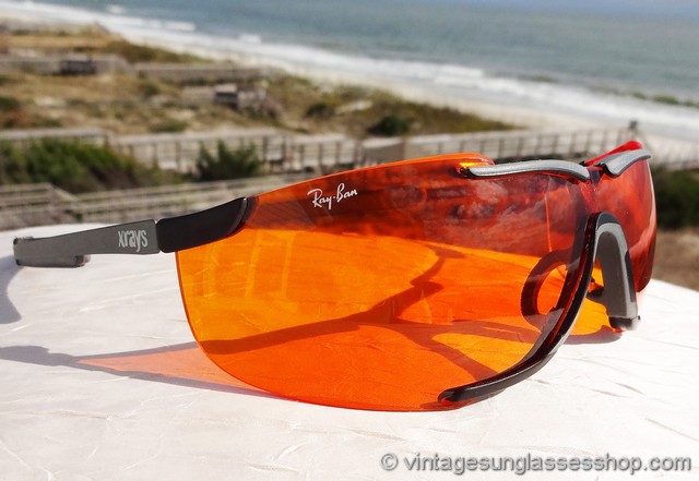 Ray-Ban Xrays X5 Amber Polysphere Sunglasses