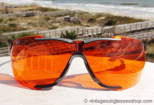 Ray-Ban Xrays X5 Amber Polysphere Sunglasses