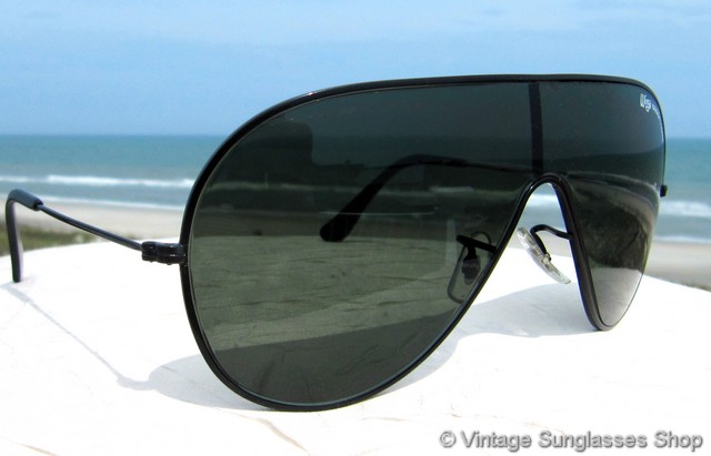 Ray-Ban Z0319 Wings Black Chrome Sunglasses