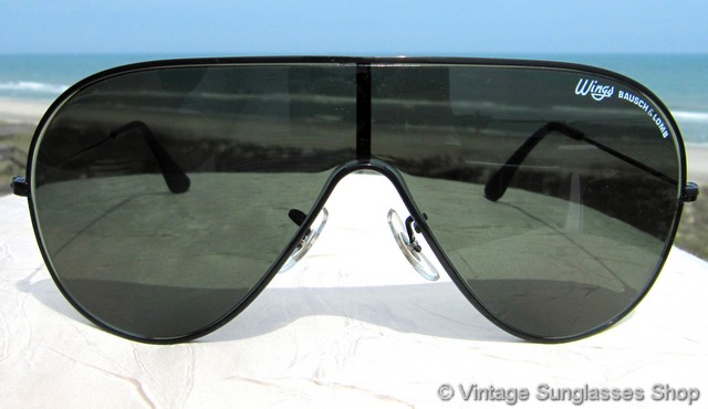 Ray-Ban Z0319 Wings Black Chrome Sunglasses