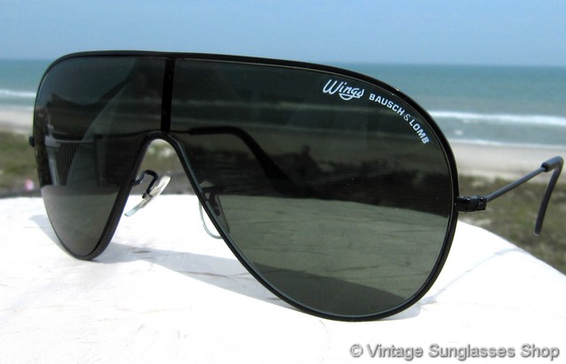 Ray-Ban Z0319 Wings Black Chrome Sunglasses