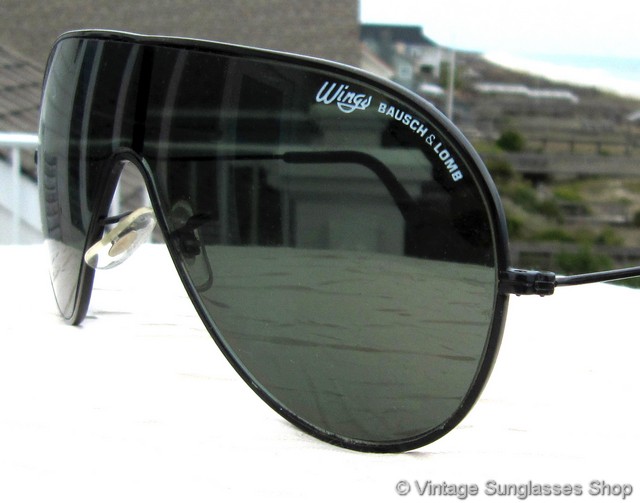 Ray-Ban Z0319 Wings Black Chrome Sunglasses